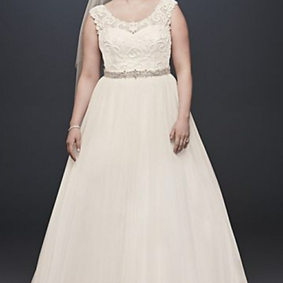 David's Bridal | Dresses | Nwt Still In Dress Bag Wedding Dress | Poshmark